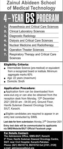 Sindh Institute Of Urology And Transplantation SIUT Karachi ...