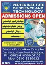 Vertex College Of Science & Technology VCST Abbottabad Announces ...