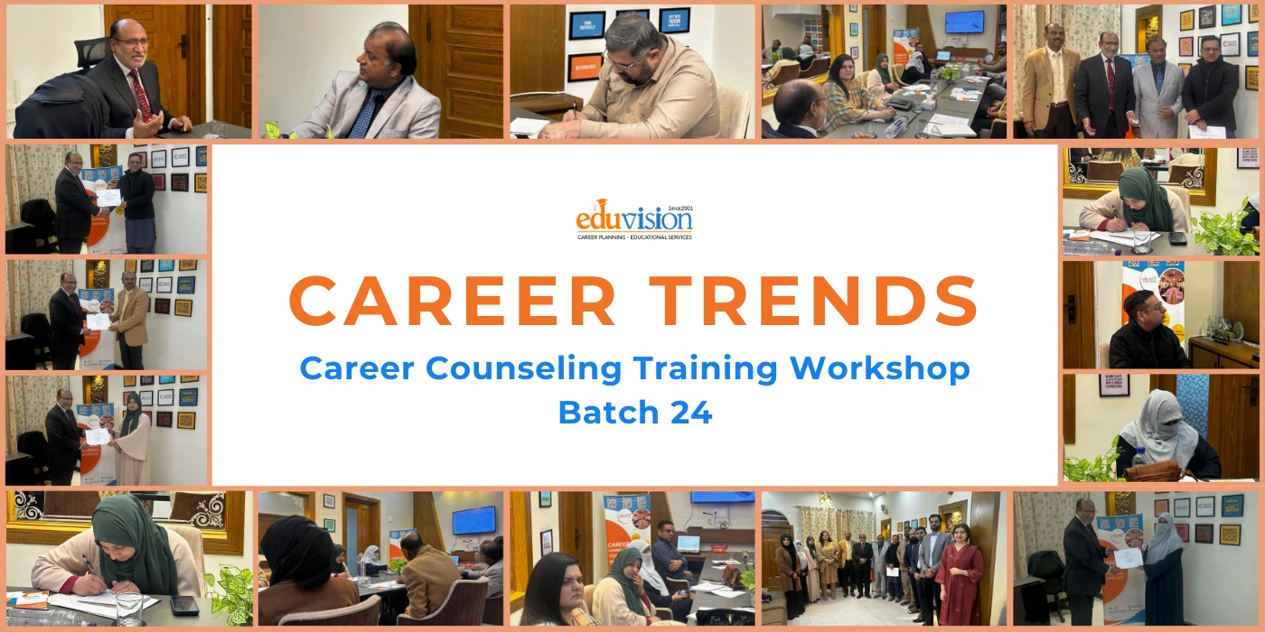 Eduvision held 24th Session of Career Trends Training for Career Counseling