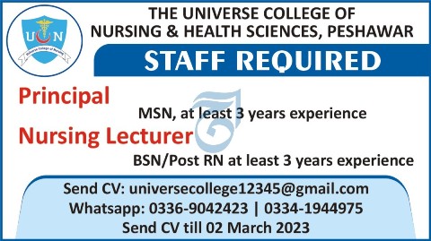 The University College of Nursing and Health Sciences announces Staff ...