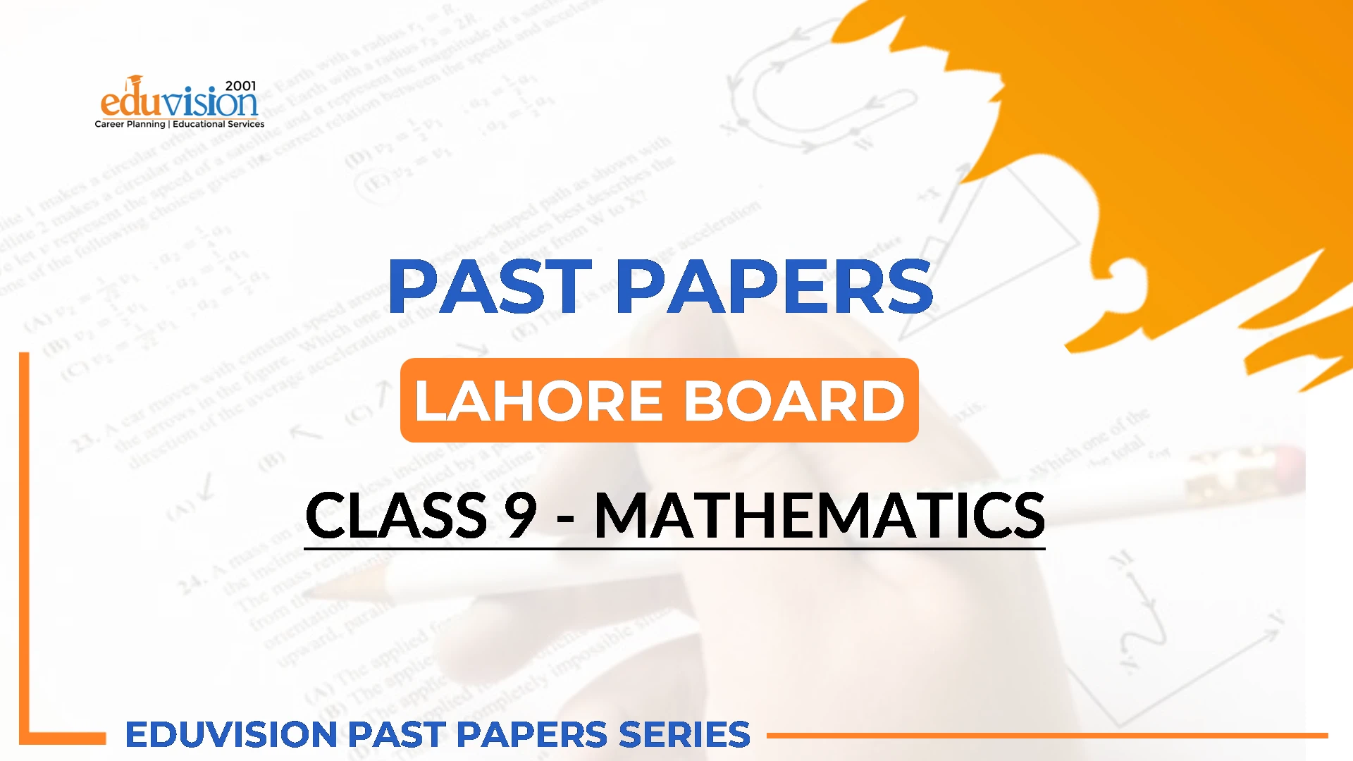 Math 9th Bise Lahore Past Papers 2025-2020